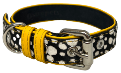 Calf Hair Dog Collar - Spots – Strapets